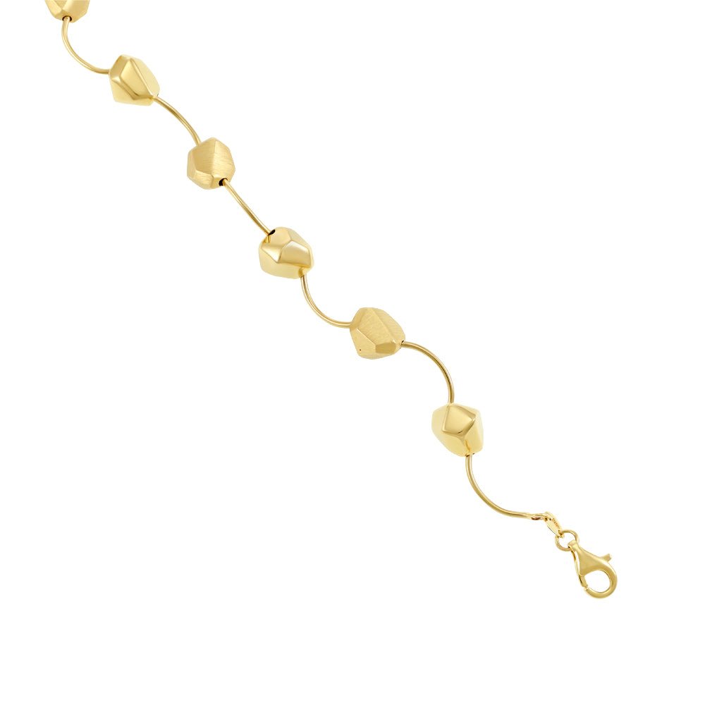 14ct Gold Bracelets UK | Solid 14K Gold Bracelets for Women – FJewellery