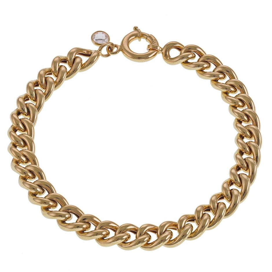 14ct Gold Bracelets UK | Solid 14K Gold Bracelets for Women – FJewellery