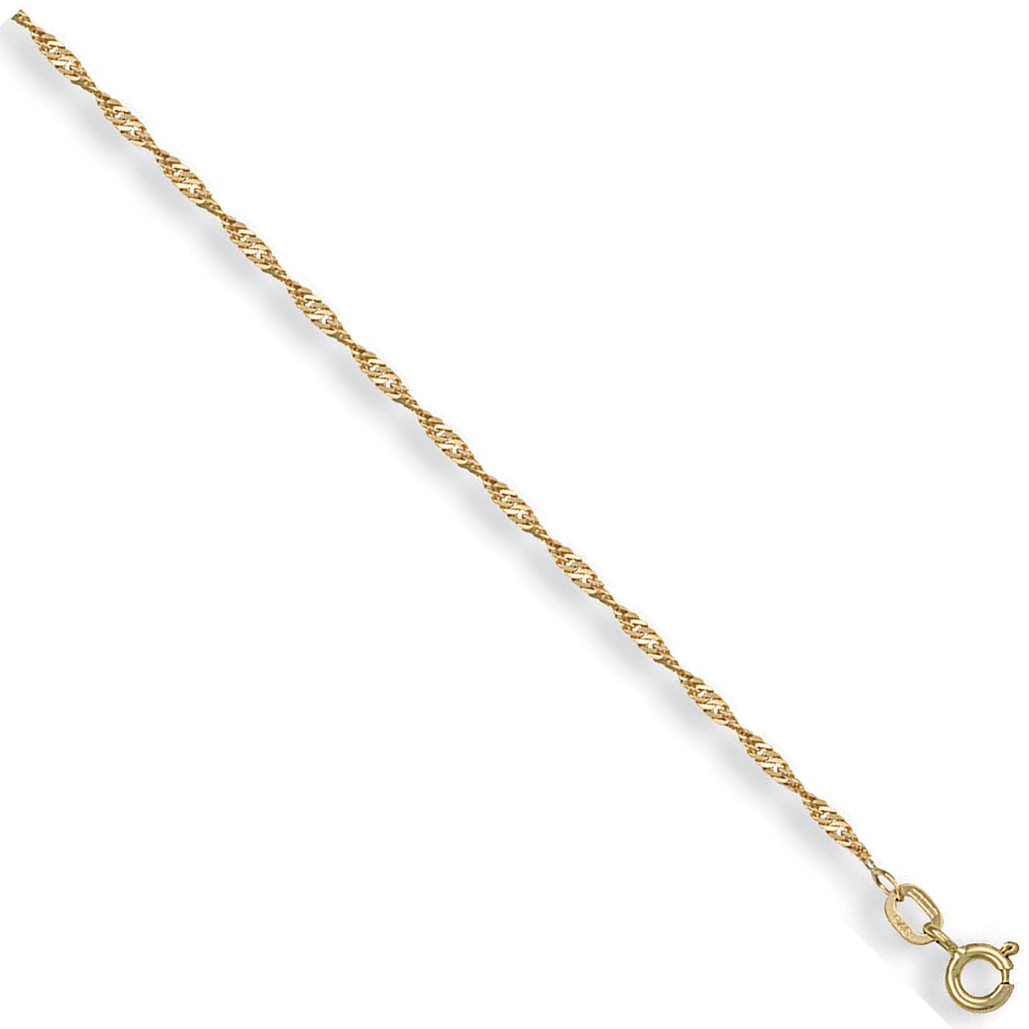 24 Inch Gold Chain For Pendant UK | 9 Carat 24" Gold Chain Necklaces ...