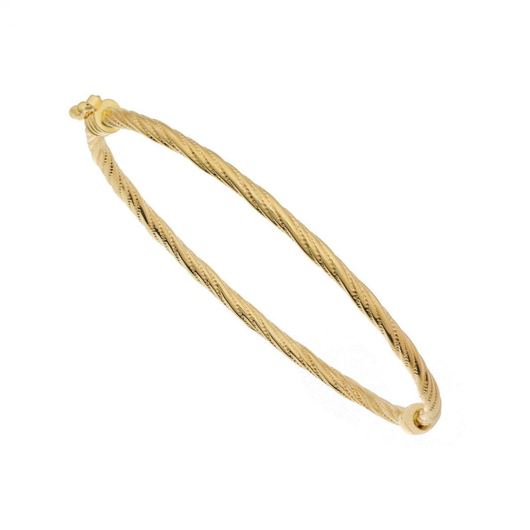 9ct Solid Gold Bangle | 9 Carat Gold Bangles for Sale UK – FJewellery